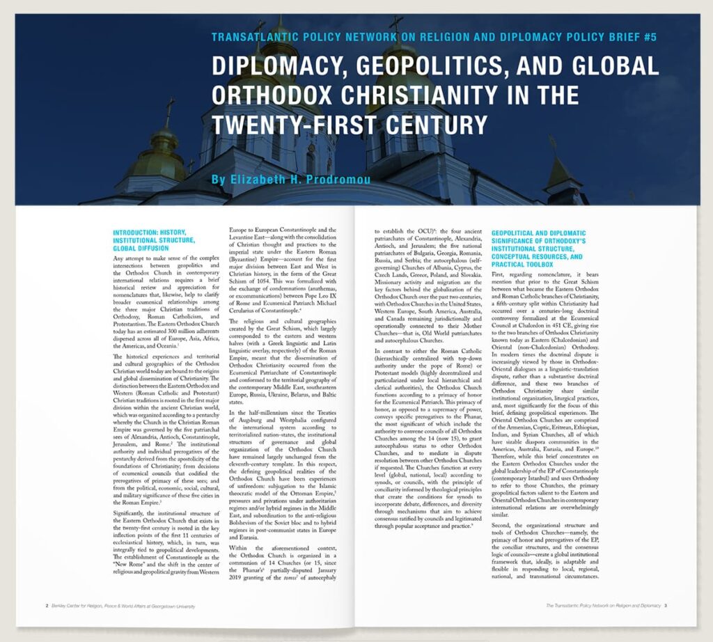 Analysis of the Orthodox Church in Contemporary Geopolitics - Archons ...