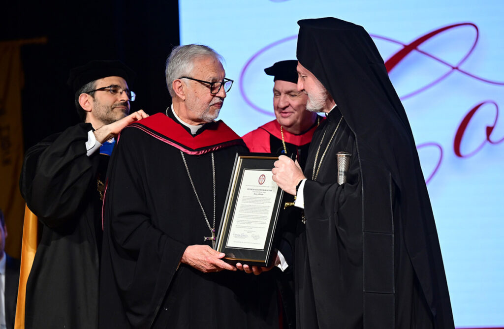 Hellenic College Holy Cross Awards Honorary Doctorate to Father Alex ...
