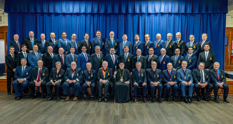 His Eminence Archbishop Elpidophoros Presides at Investiture of 38 New ...